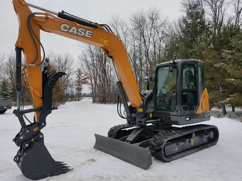 Case CX75-CX80 Hydraulic Pin-on Excavator Thumb – showtime-fab